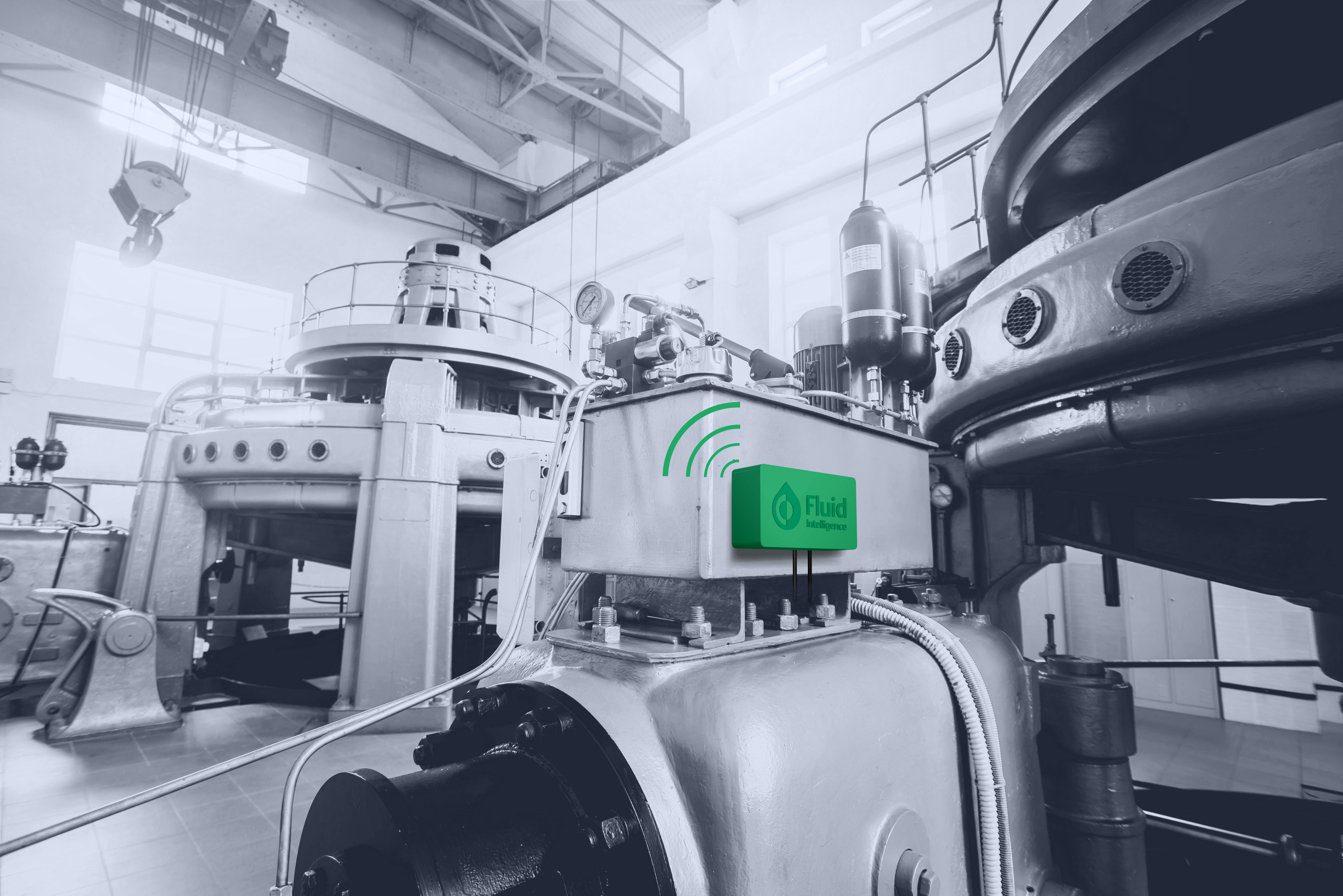 Turbine generators. Hydroelectric power plant. - Circulary