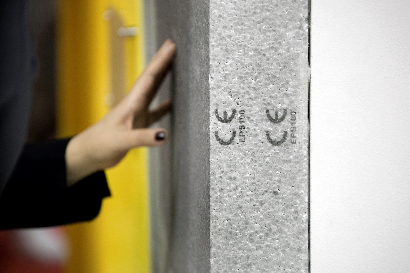 Thermal insulation panels from post-consumer polystyrene products ...